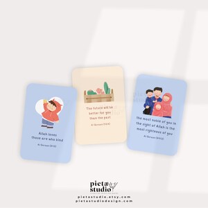 Flash Cards Quran, Islamic Affirmation Cards, Positive Affirmations ...