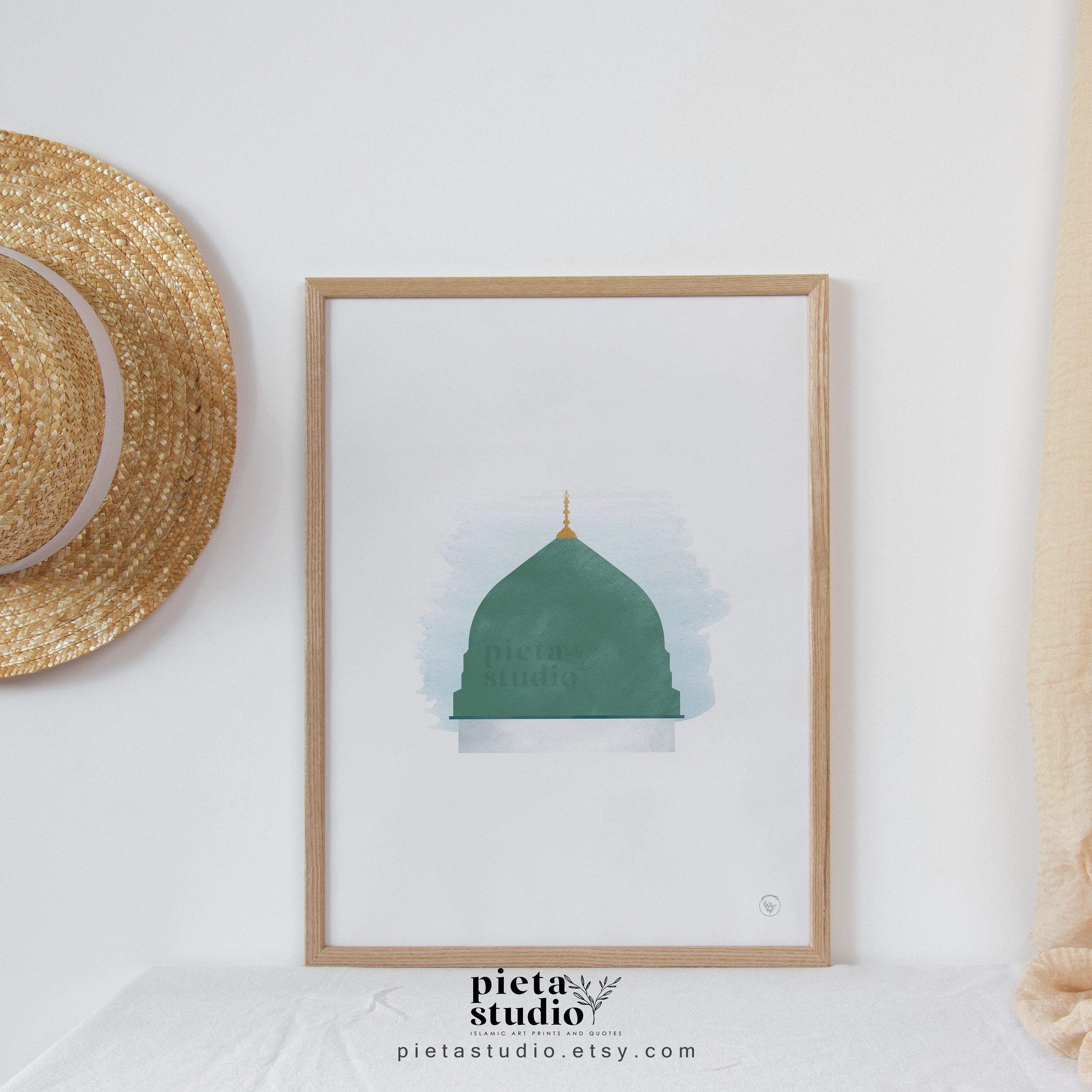 Masjid Nabawi Poster Digital Download, Medina Mosque Print, Medina ...