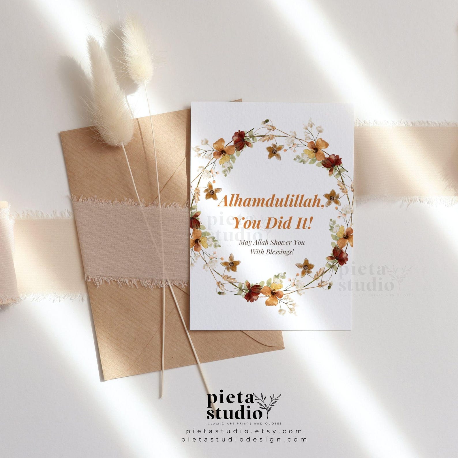 Islamic Graduation Card, Islamic Greeting Cards, Graduation Mubarak ...