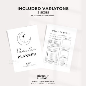 Ramadan Printable Planner, Ramadan Journal Printable, Muslim Planner ...