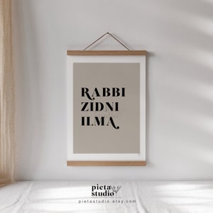 Rabbi Zidni Ilma Quotes Wall Art, Islamic Dua for Study Printable, Kids ...