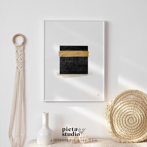 Kaba Poster Digital Download, Mecca Wall Art Print, Kabah Decor, Kabaa ...
