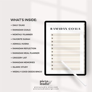 Ramadan Planner 2025 Digital, Ramadan Journal PDF, Muslim Planner 2025 ...