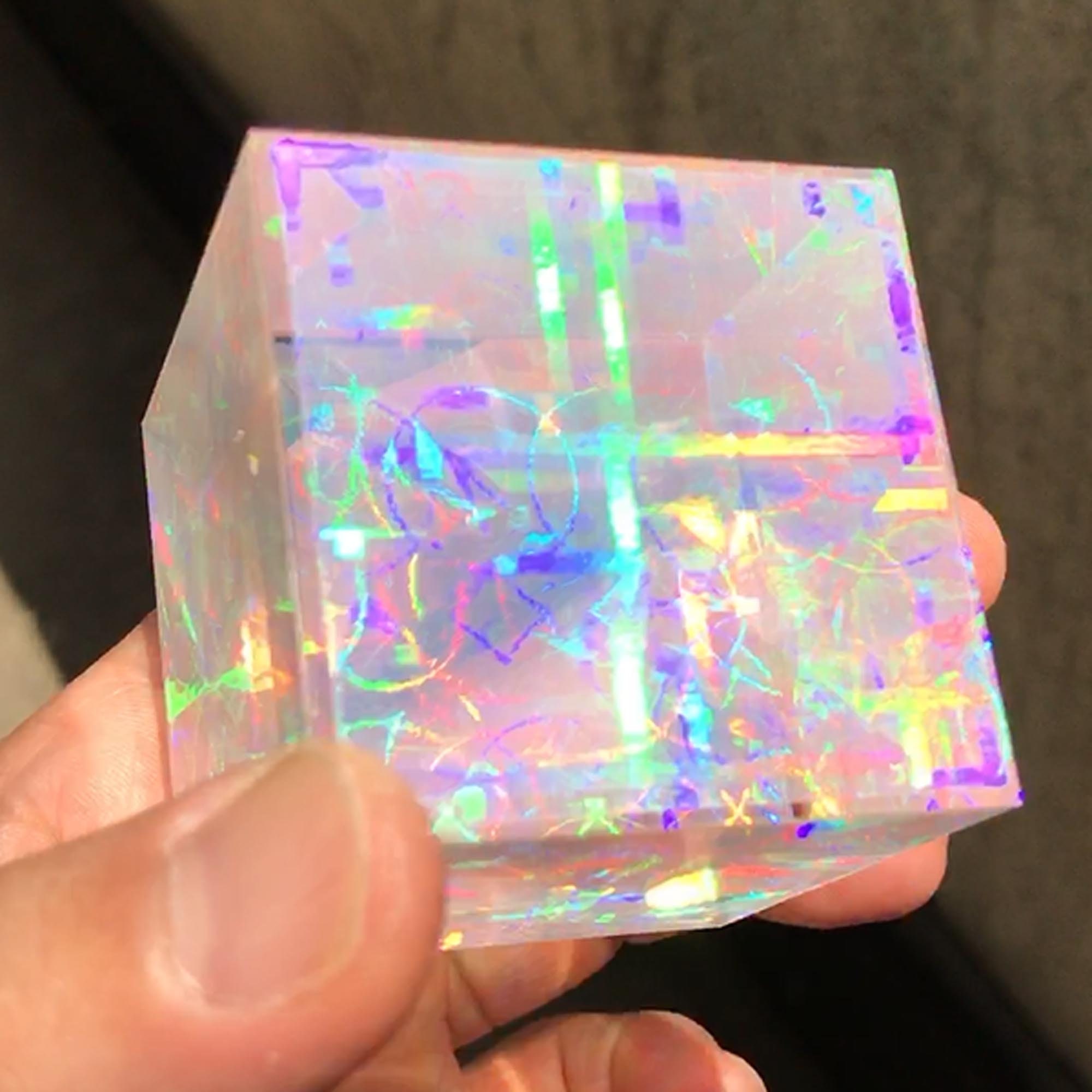 Niji Cube Tokyo SP - Holo Prism - Hyper Mixed Pattern - 5cm Only - Etsy