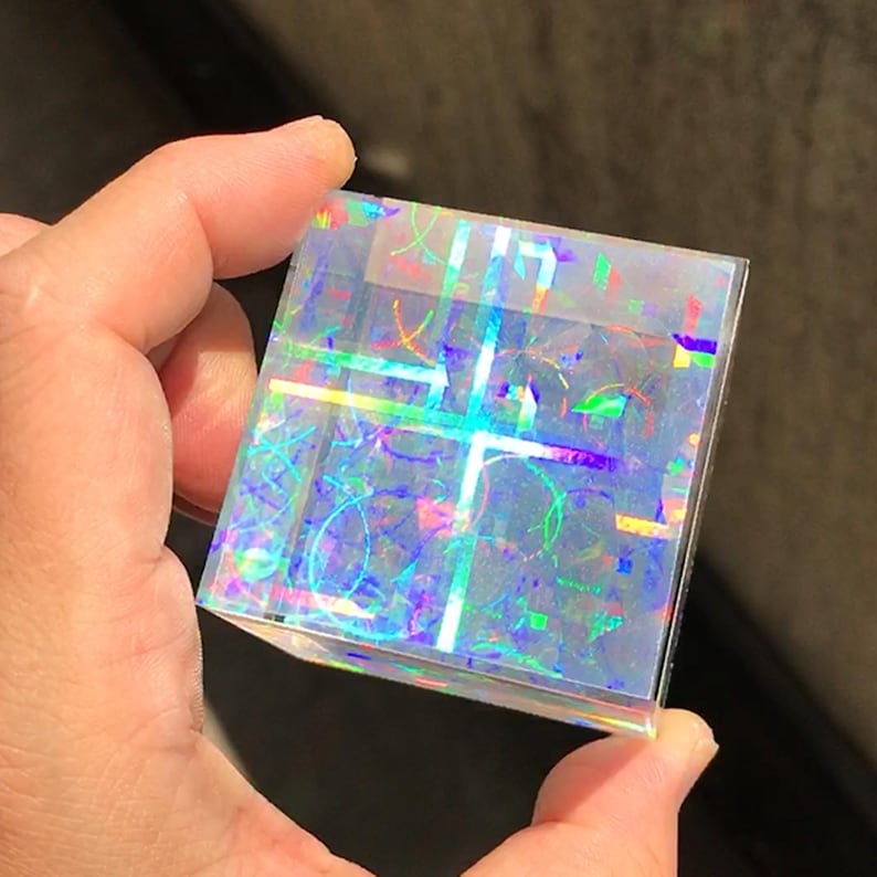 Niji Cube Tokyo SP - Holo Prism - Hyper Mixed Pattern - 5cm Only - Etsy