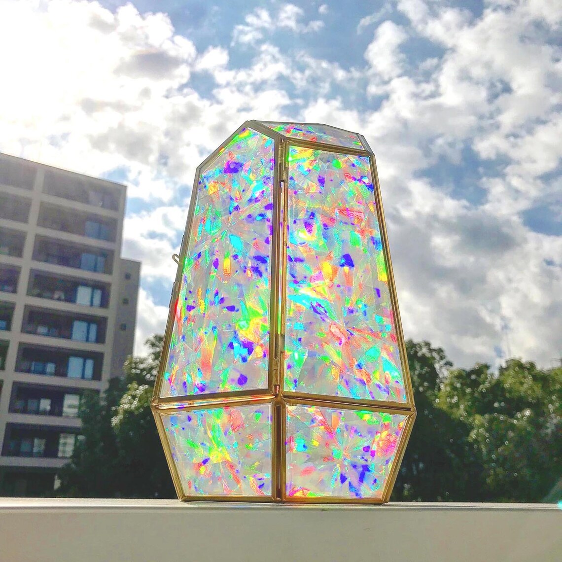 Niji Fireworks Crystal Advance Size LMS Gold Frame - Etsy