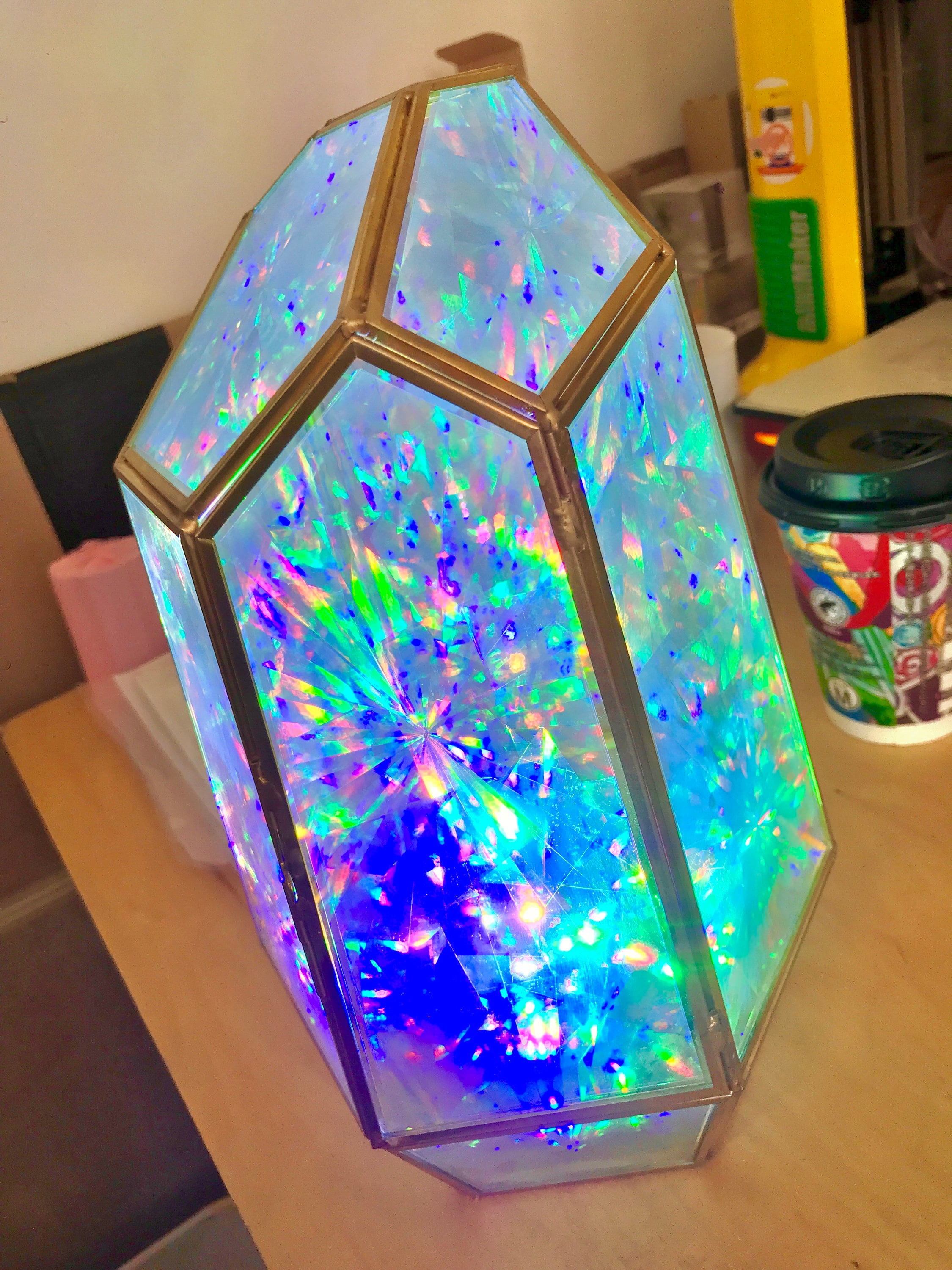 Niji Fireworks Crystal Advance Size LMS Gold Frame - Etsy