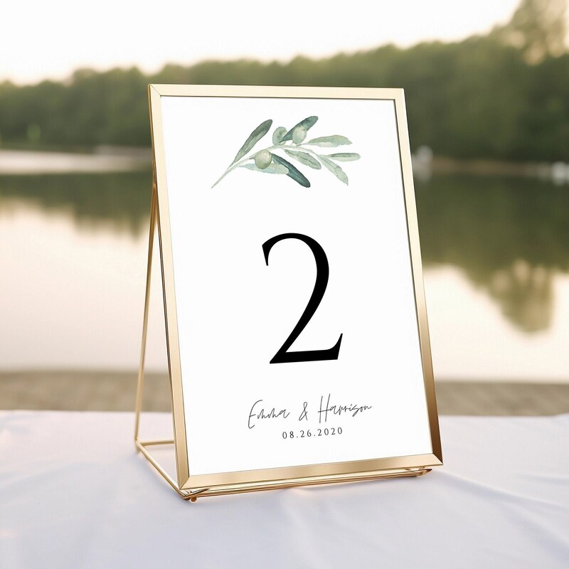Party Table Numbers - Etsy