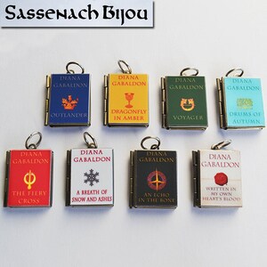 Outlander Book Locket quote Inside Charm, Keychain, Brooch, Ring or ...