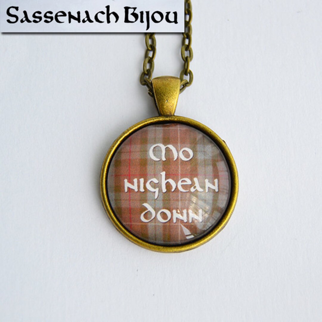 Gaelic Quote mo Nighean Donn on Scottish Tartan fraser Colors Photo ...