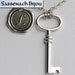 The Key to Lallybroch Vintage Silver Skeleton Key Letter L - Etsy