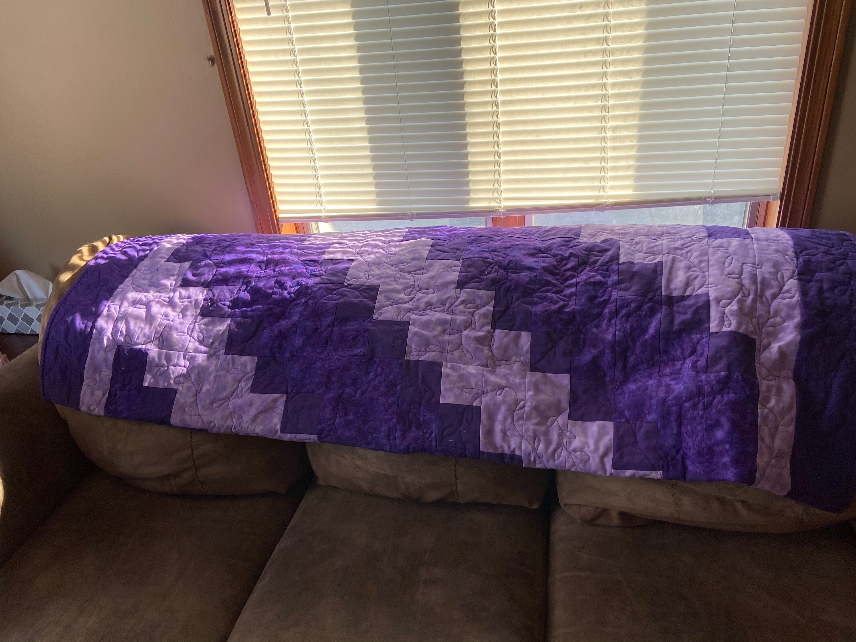 Purple Diagonal Stacking Blocks - Etsy