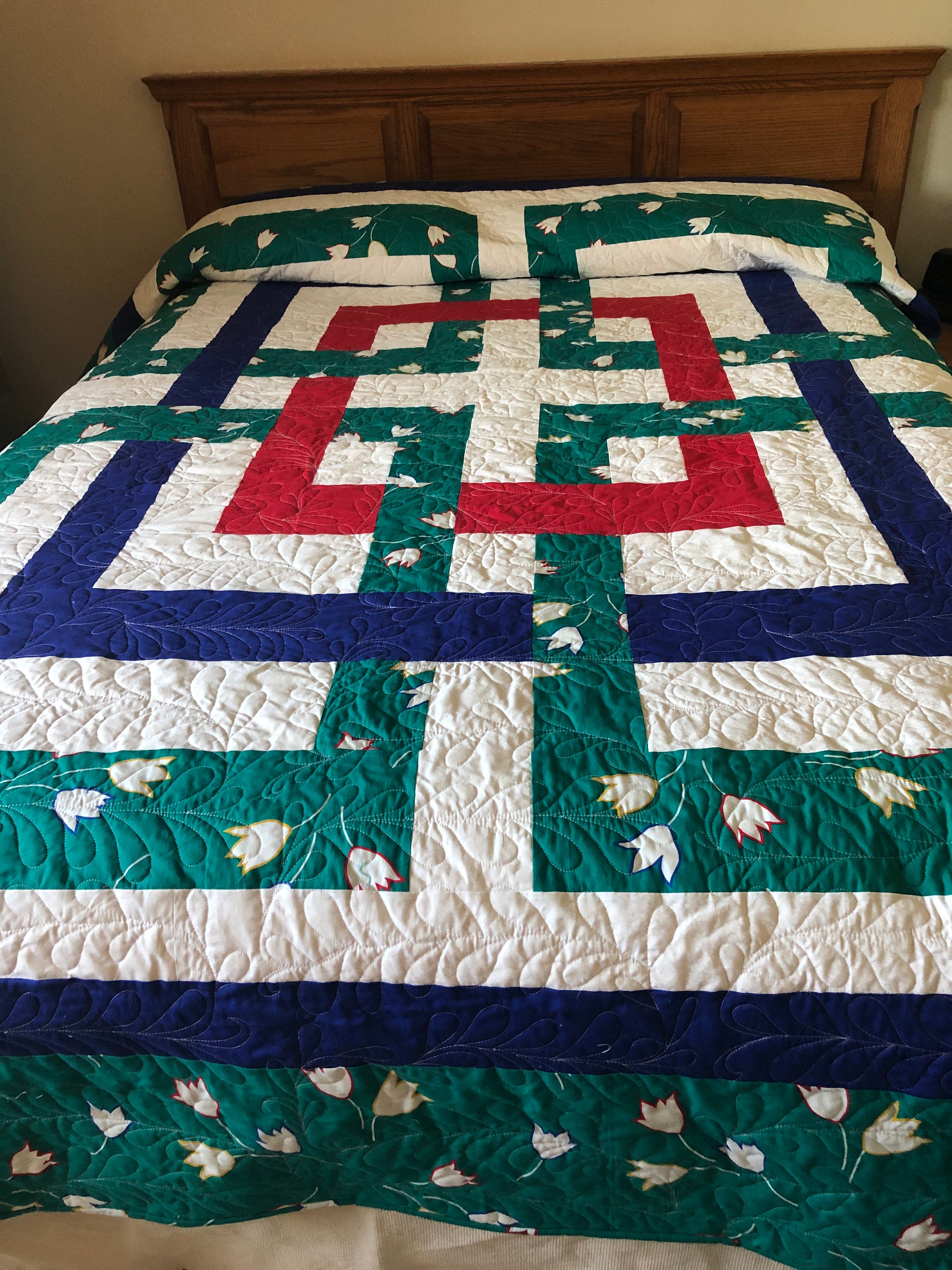 Multi Colored Josephines Knot Queen - Etsy