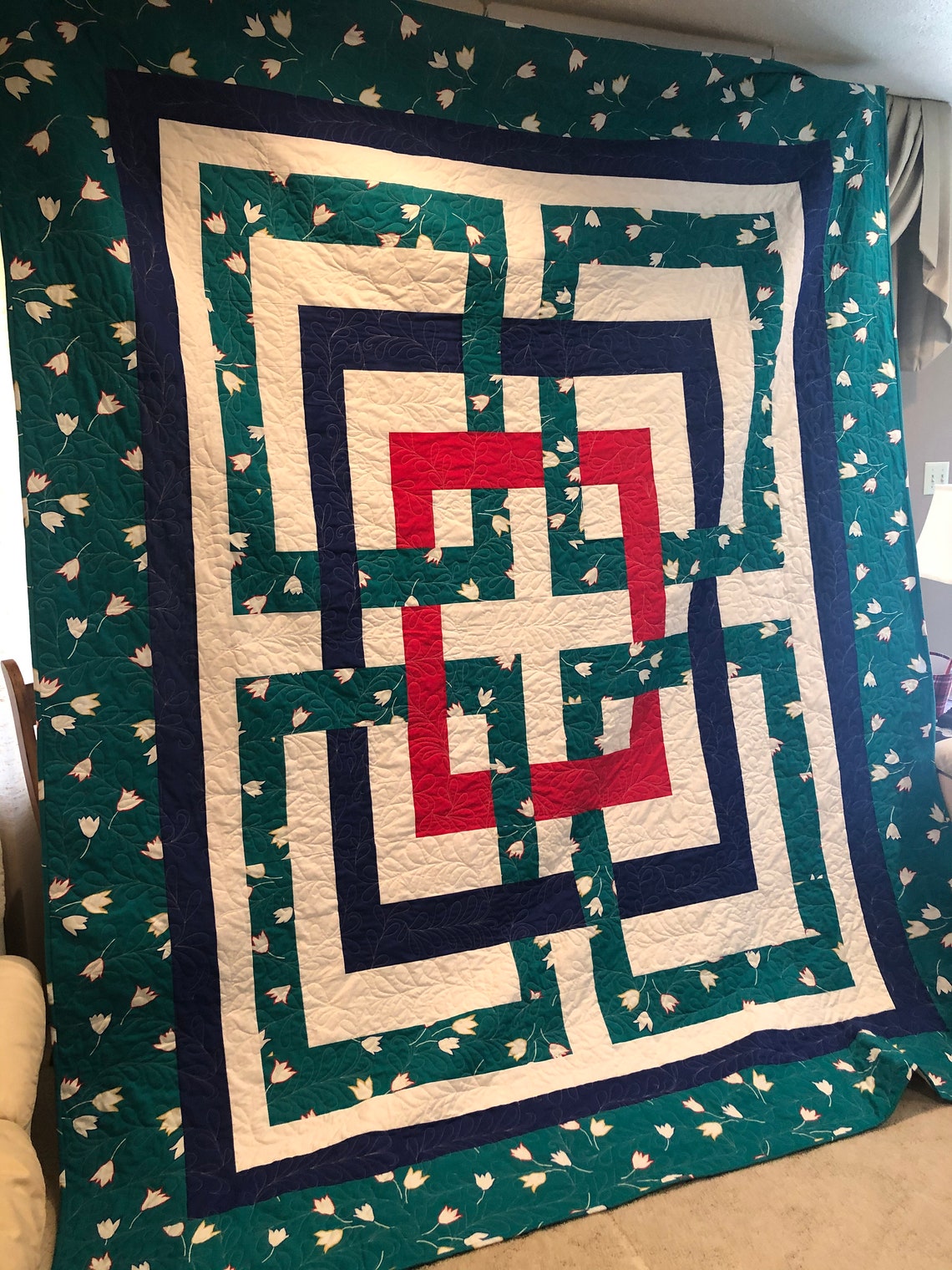 Multi Colored Josephines Knot Queen | Etsy