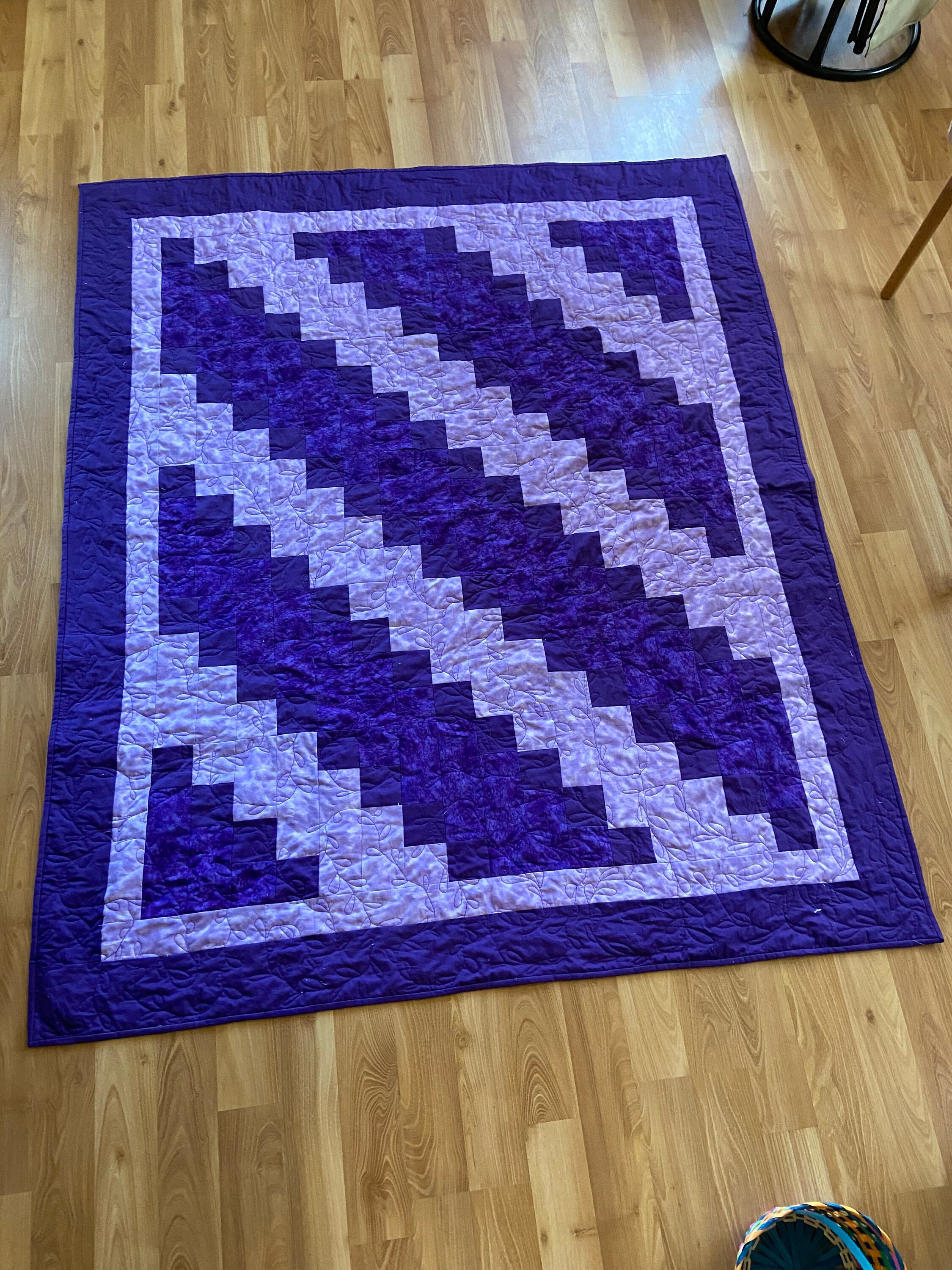 Purple Diagonal Stacking Blocks - Etsy