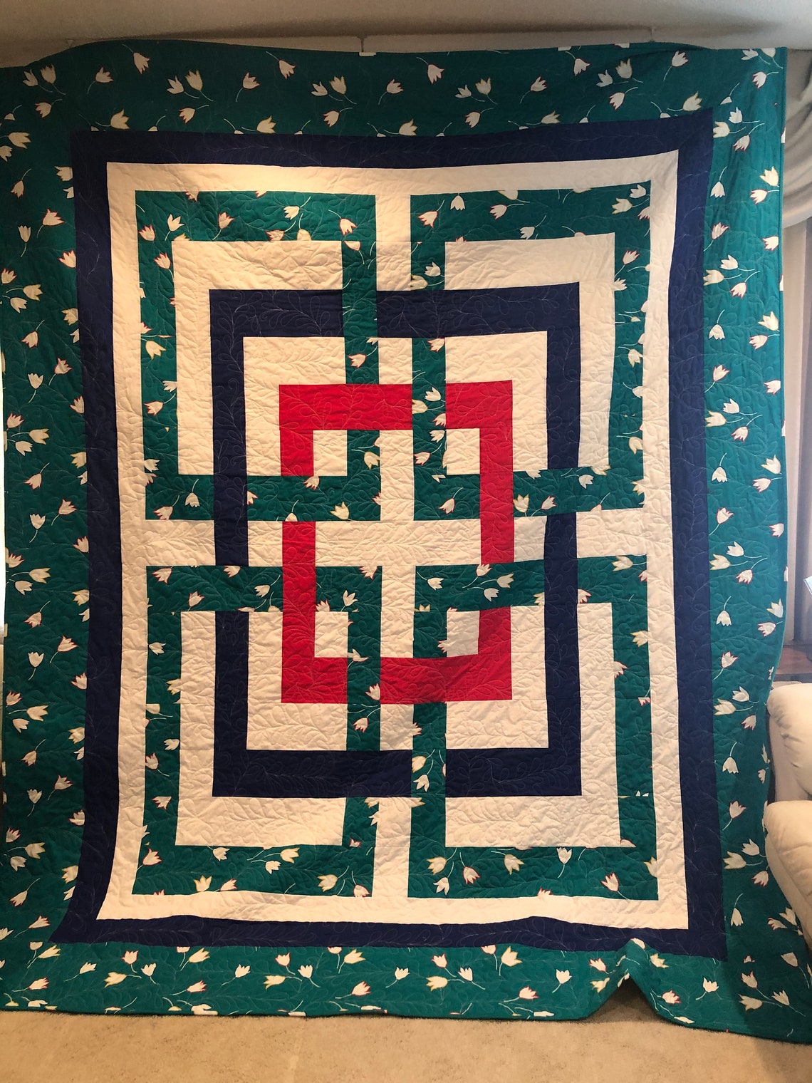 Multi Colored Josephines Knot Queen - Etsy