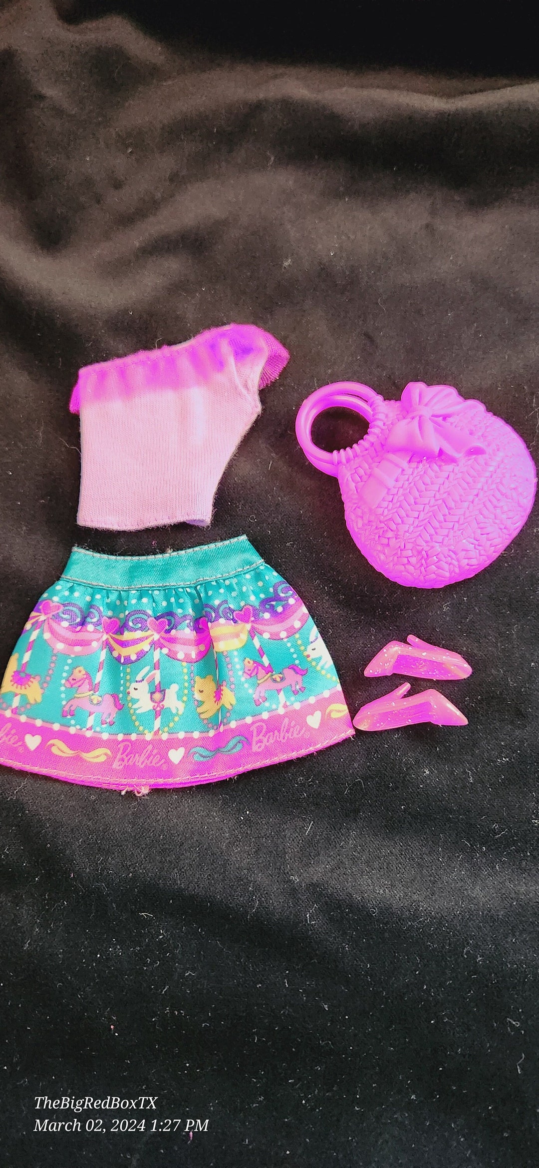 Vintage 1990s Barbie Dress Set + - Etsy