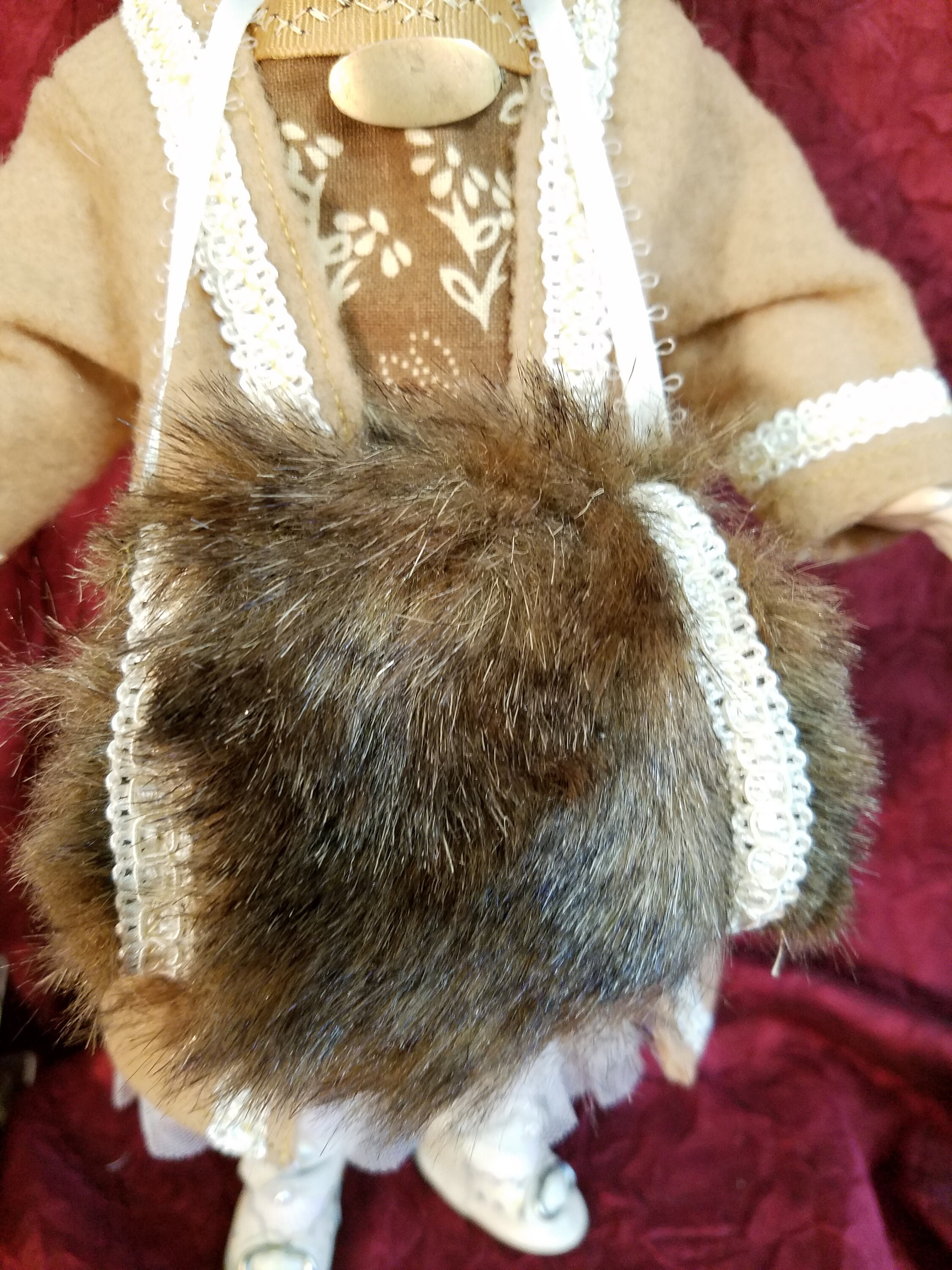 Bleuette Antique Reproduction Torpedo Coat, Hat, Muff and Robe Brodee ...
