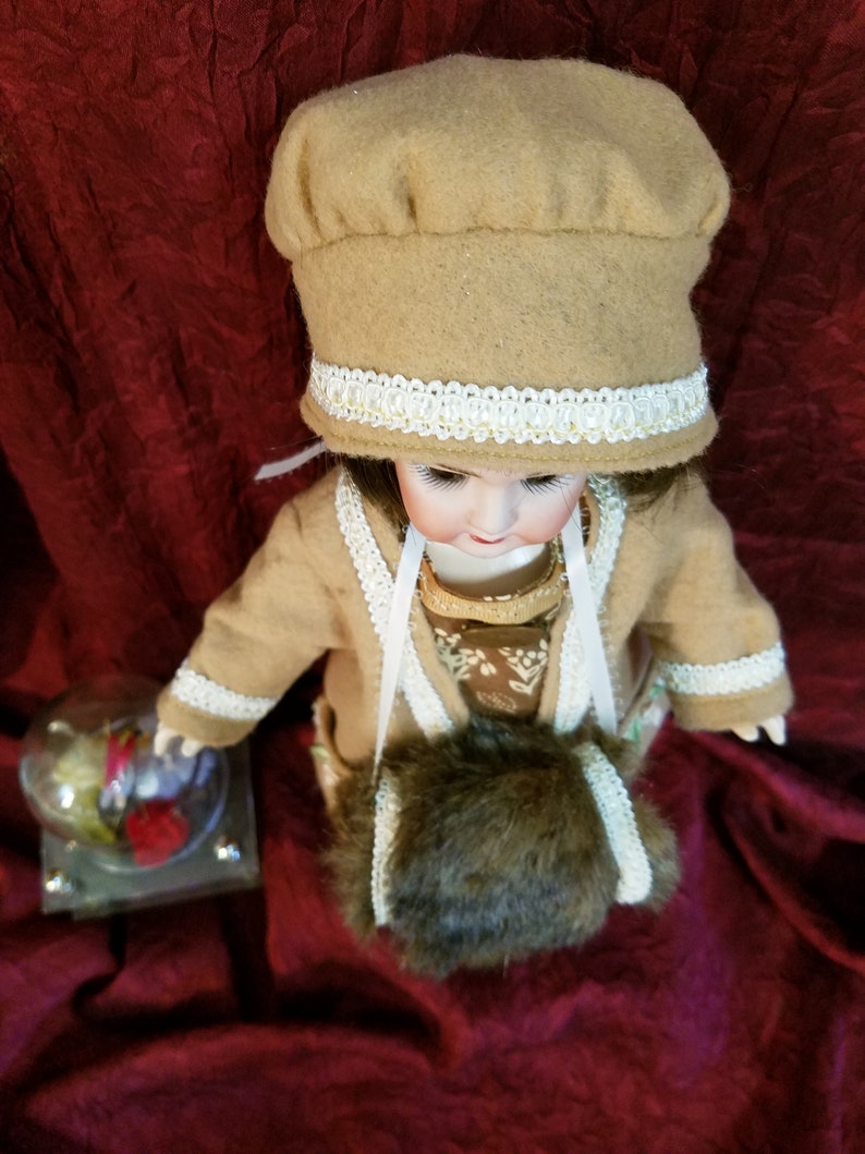 Bleuette Antique Reproduction Torpedo Coat Hat Muff and Robe - Etsy