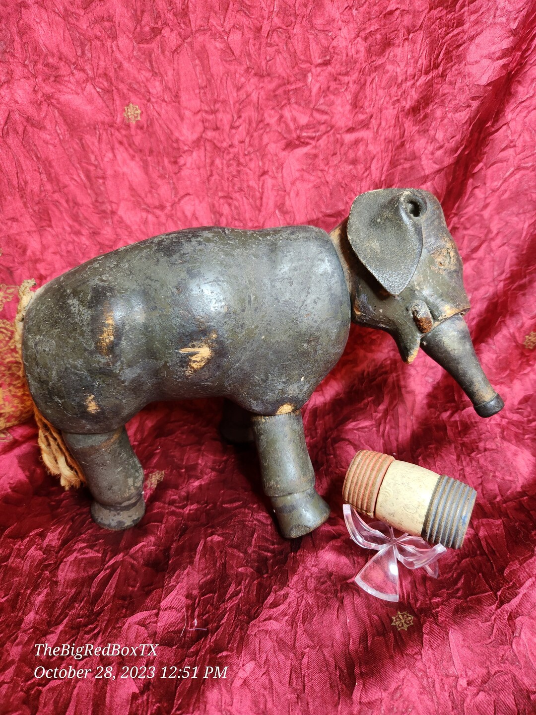 Antique Toy Elephant by Schoenhut, Humpty Dumpty Circus - Etsy