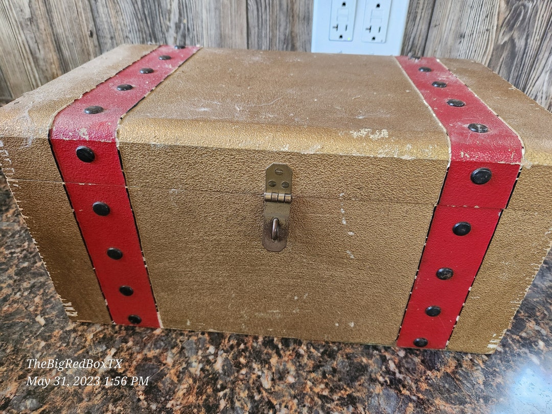 Antique Doll Travel Trunk #2 , Steam Trunk Salesman Sample - Etsy