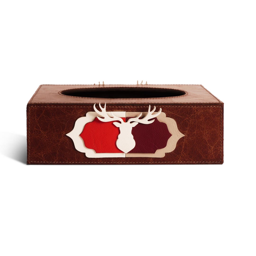 Heritage Tissue Box, Deer Shape, Oval Tissue Box, Rectangle Tissue Box ...