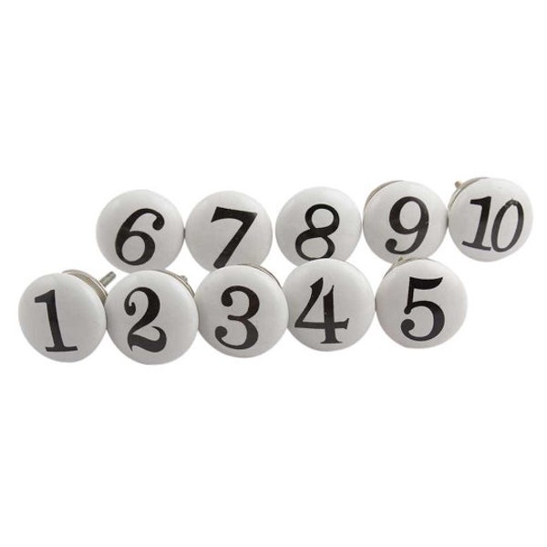 Number Knobs - Etsy