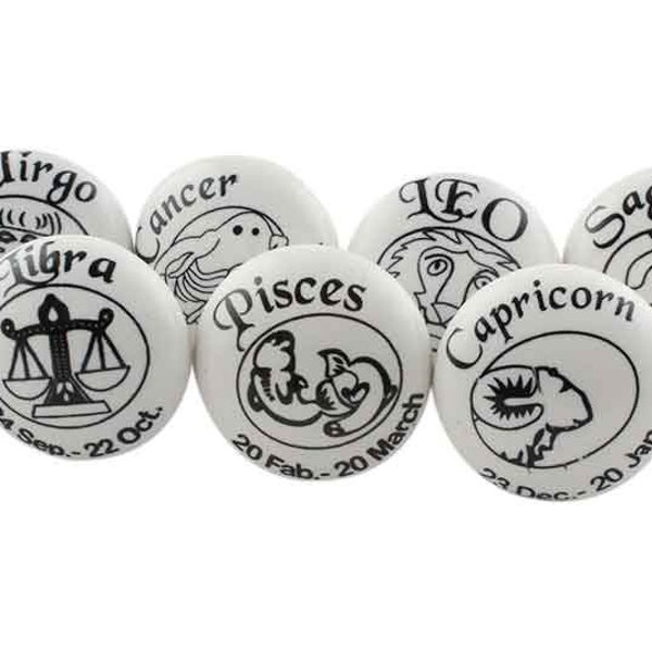 Horoscope Knobs - Etsy