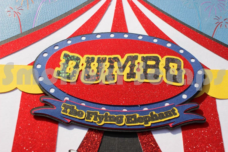 Dumbo's Circus Tent SVG - Etsy