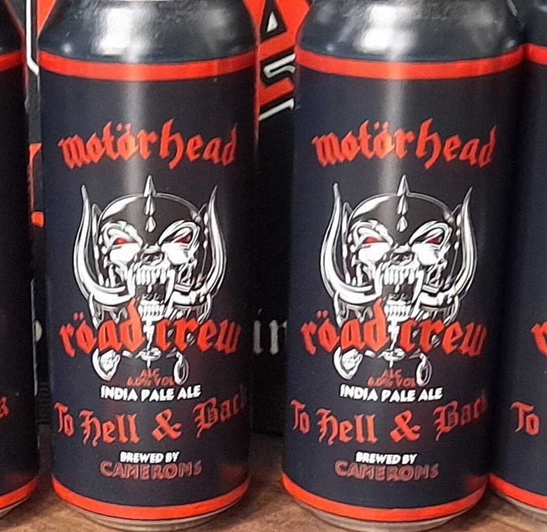 Motorhead Original Official Hell and Back Beer 2 X Cans. Lemmy. Rock N ...