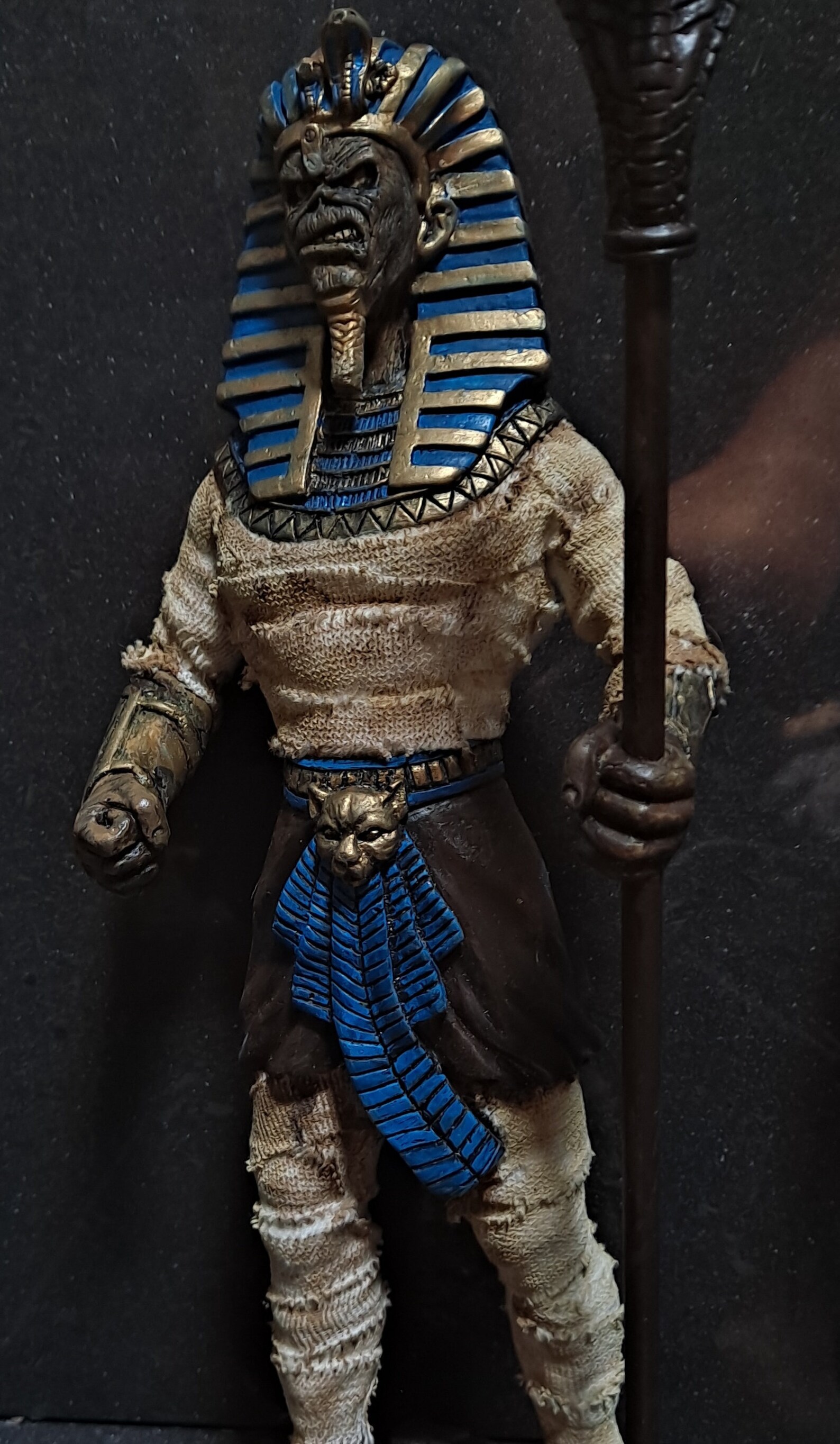 Iron Maiden Eddie Figure Custom Made to Order Powerslave - Etsy