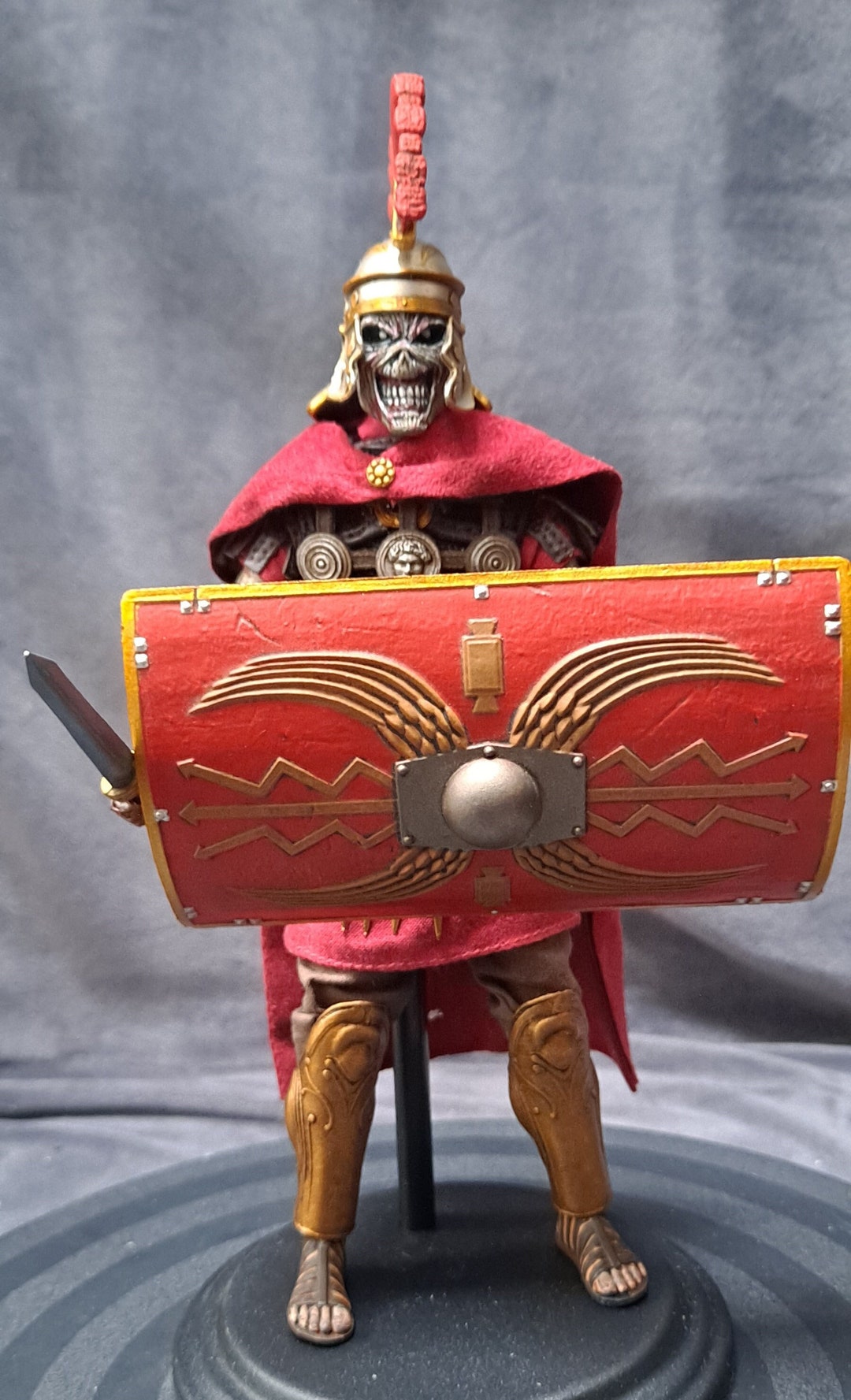 Iron Maiden Inspired Eddie Action Figure Alexander the Great 6 Inch ...