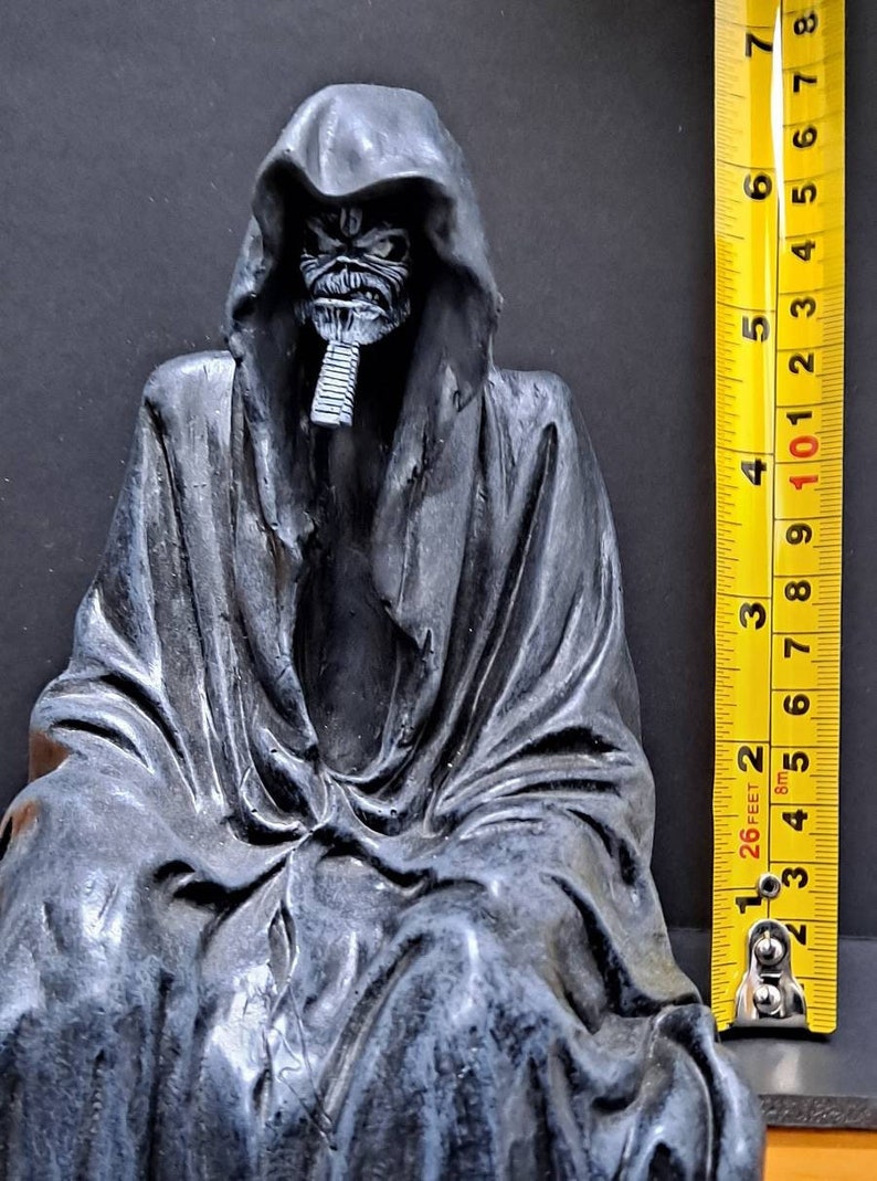 Iron Maiden Custom Eddie Grim Reaper 9 Inch Resin Figure. Shelf Sitter ...