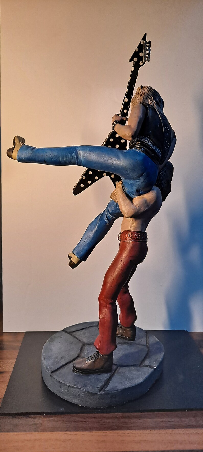 Ozzy Osbourne Randy Rhoads Tribute Figure Handpainted Resin - Etsy