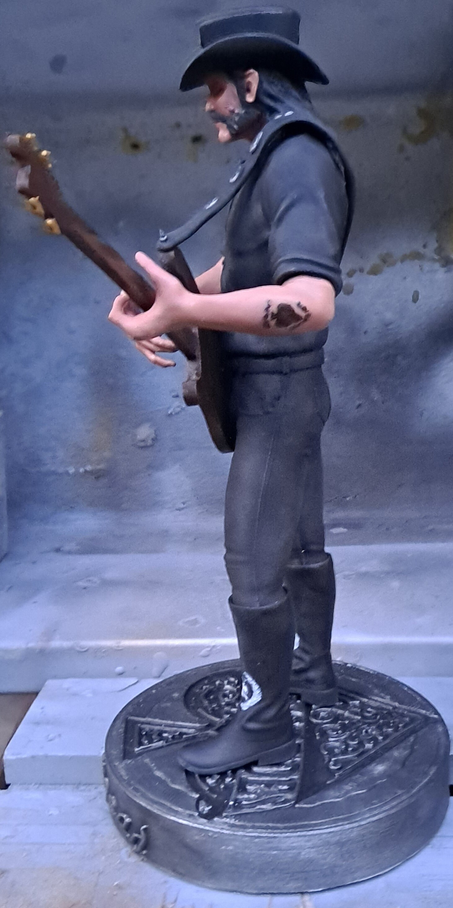 Motőrhead Inspired Lemmy Kilmister 12" Figure Handmade to Order. 1/6 ...