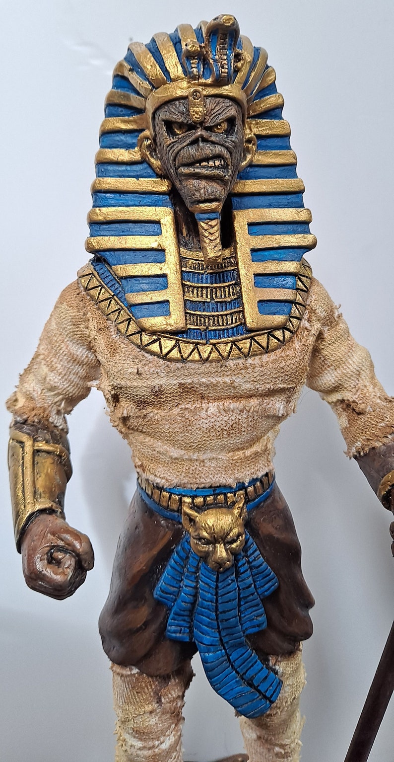 Iron Maiden Eddie Figure Custom Made to Order Powerslave - Etsy