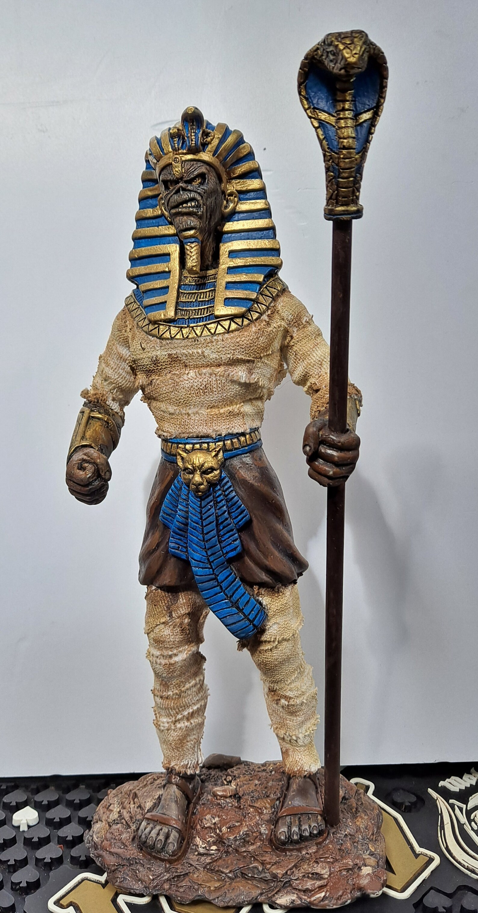 Iron Maiden Eddie Figure Custom Made to Order Powerslave - Etsy