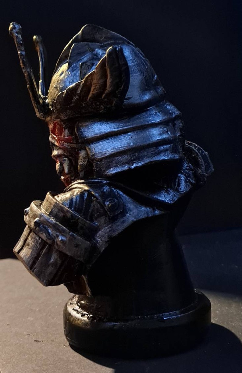 Iron Maiden Eddie Senjutsu Samurai Warrior Figure Bust | Etsy