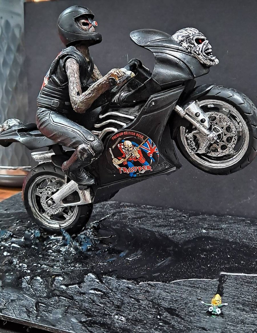Iron Maiden Eddie Figure Custom Figurine. Peter Hicky Hickman 666 ...