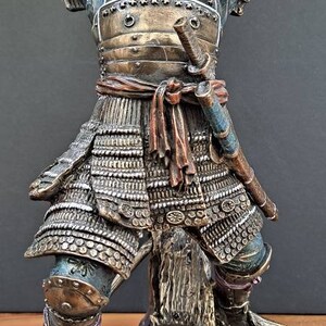 Iron Maiden Eddie Samurai Warrior Figure. Trooper Beer Sun and Steel ...