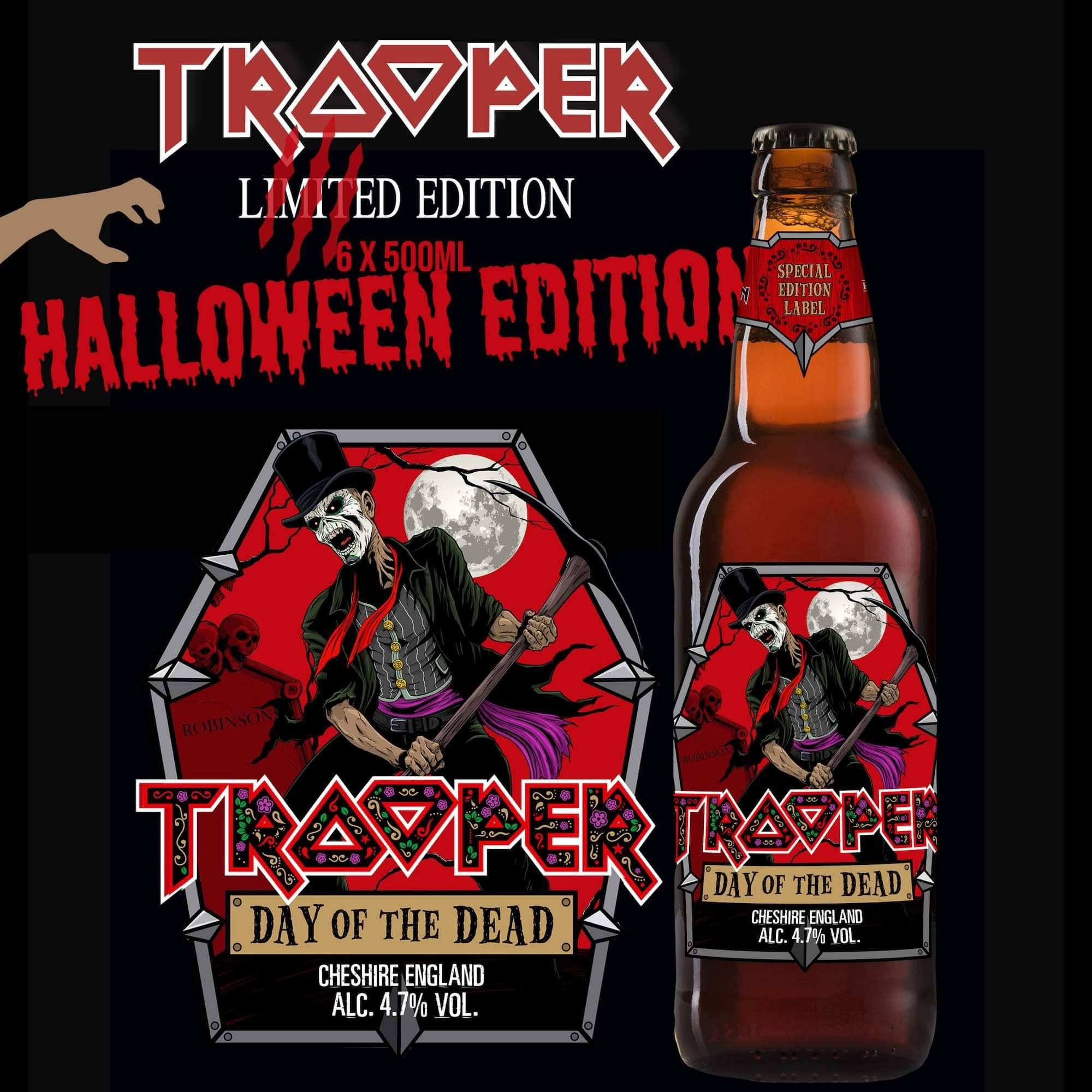Iron Maiden The Trooper Beer