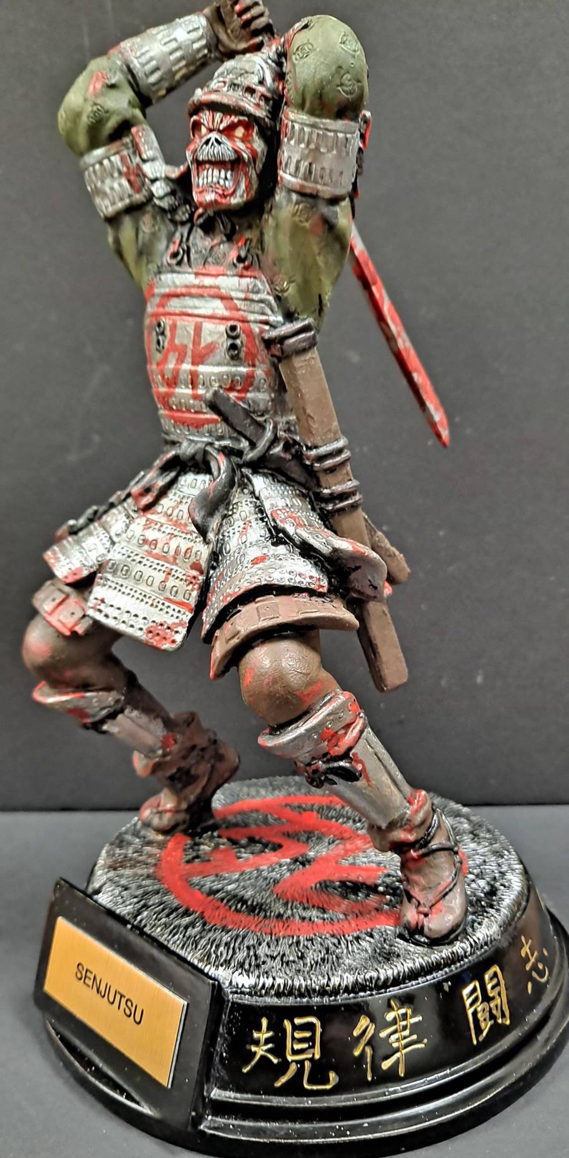 Iron Maiden Figure Senjutsu Eddie Samurai Warrior. Trooper - Etsy