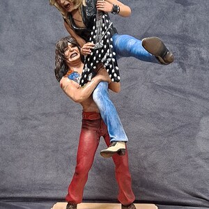 Ozzy Osbourne Randy Rhoads Tribute Figure Handpainted Resin Figurine 12 ...