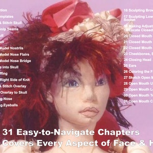 Needle Model a Pretty Face - Cloth Doll Techniques - Video Workshop ...