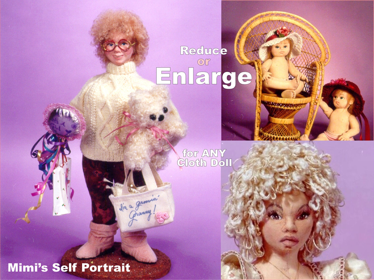 Needle Model a Pretty Face - Cloth Doll Techniques - Video Workshop ...