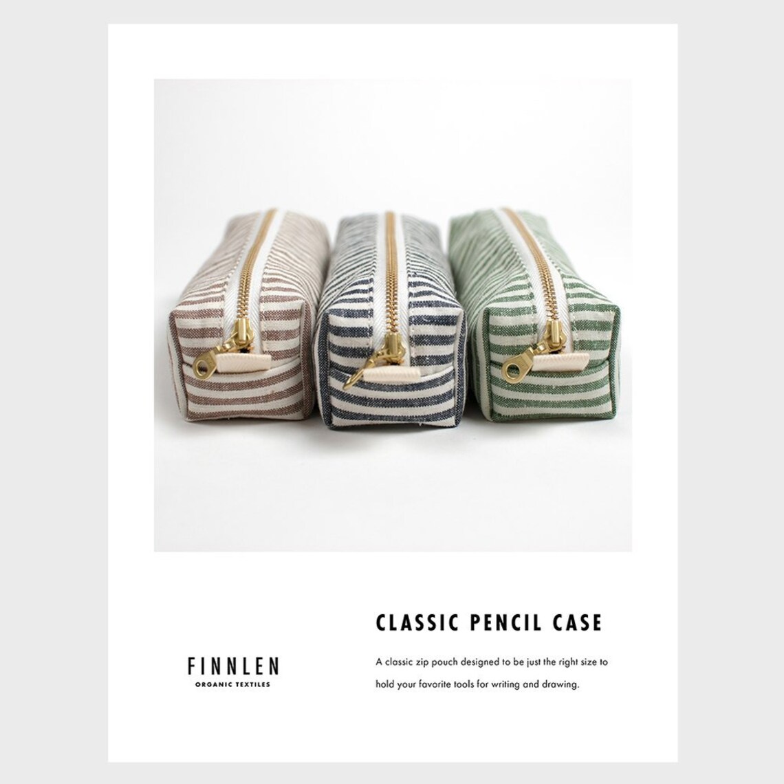 Classic Pencil Case PDF Pattern - Etsy