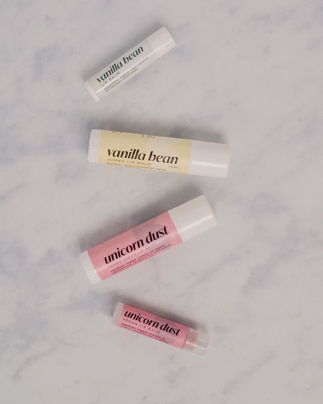 JUMBO LIP BALM Unicorn Dust Tinted Shimmer Chapstick Lip Care Lip Chap ...