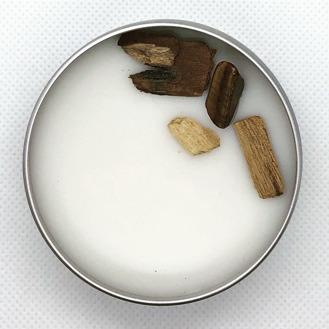 SOLID PERFUME SALVE Sandalwood Tigers Eye Palo Santo - Etsy