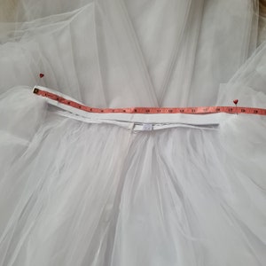 Tulle Detachable Train, Detachable Wedding Skirt Train, Tulle Skirt ...