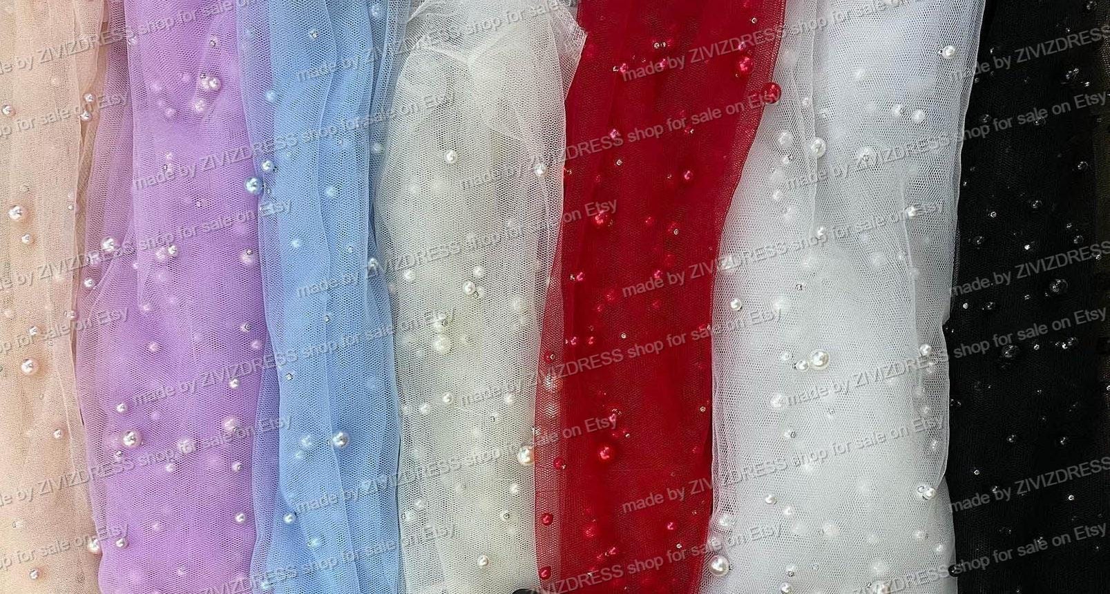 Cathedral Wedding Veil With Pearls: Boho Bridal Vail (120 Inch) - Etsy
